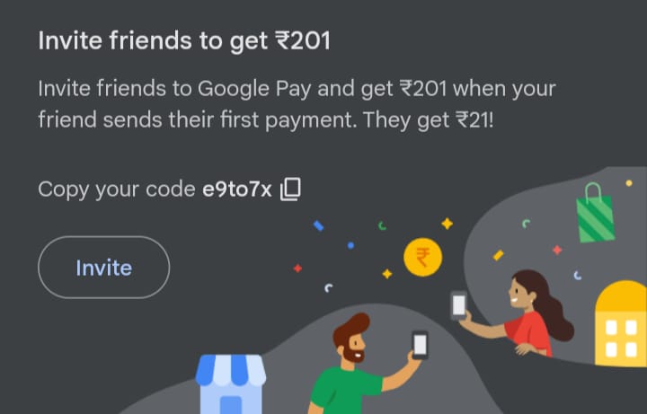 Google Pay UI